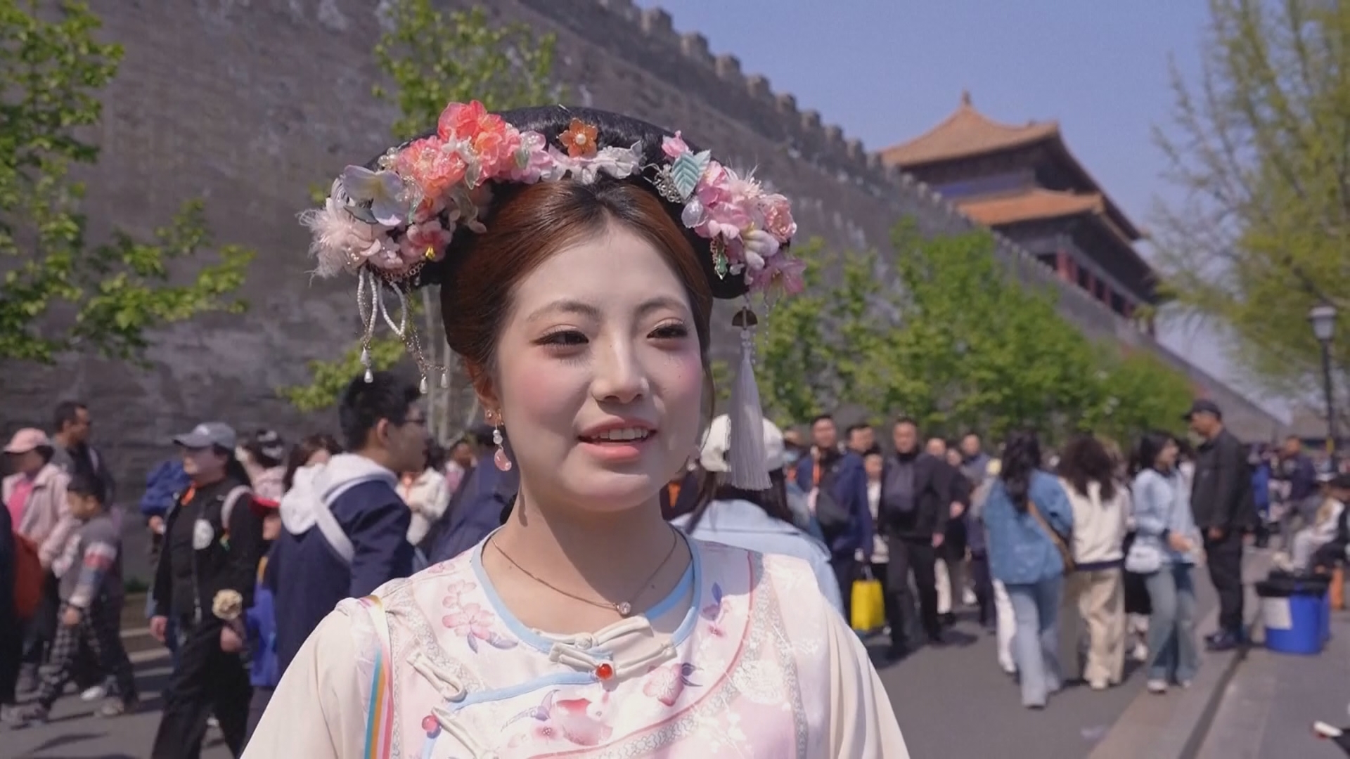 En Chine, les jeunes se déguisent en concubines et en princesses.