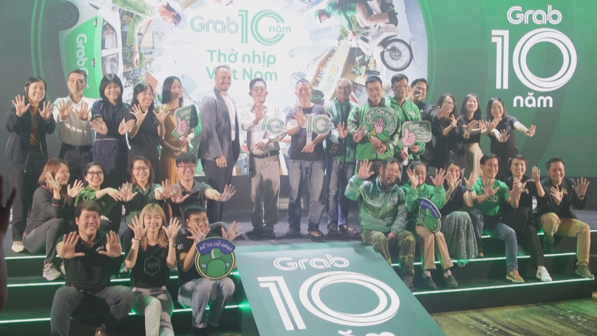 Grab kỷ niệm hành trình 10 năm hoạt động tại Việt Nam
