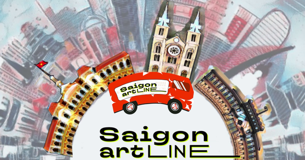 Chuyến xe nghệ thuật Saigon artLINE xuất hiện tại Bưu điện Trung tâm ...