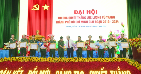 Đại hội Thi đua quyết thắng lực lượng vũ trang TP.HCM giai đoạn 2019 – 2024